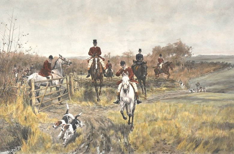 After Thomas Blinks (1853-1910) British. ‘Hunting - Feb 05, 2014 | John ...
