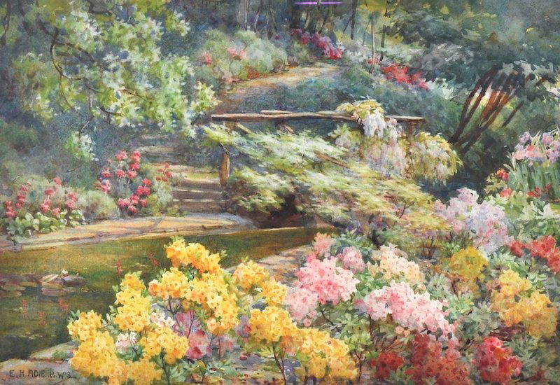 Edith Helena Adie (act.1892-1930) British. A water