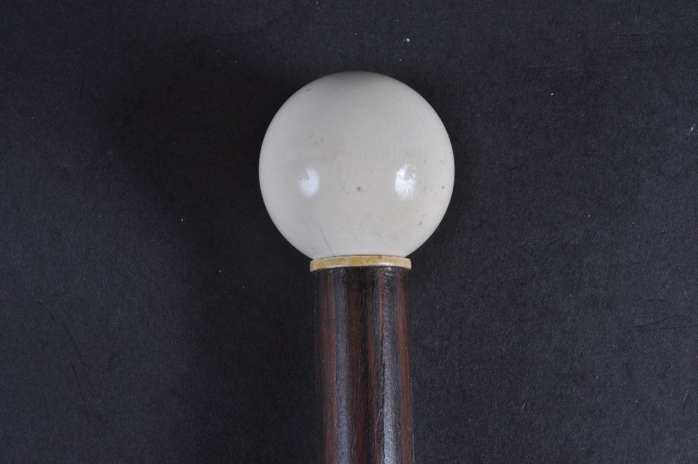 A GIANT IVORY PERISCOPE OR PAPARAZZI STICK. Date: