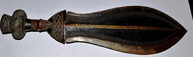 An African Tribal Peace Knife (ikul), Bushoong People,