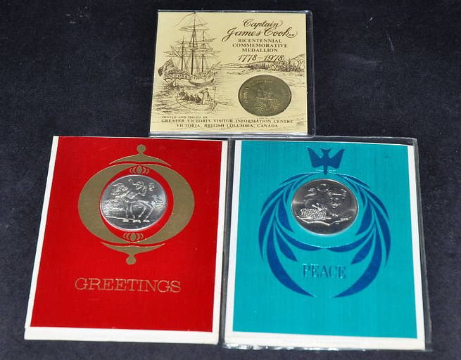Captain James Cook Bicentennial Commemorative Medallion - Oct 11, 2014 ...