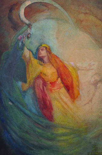 Henry John Sandham (1842 1912) Canadian. Â€˜song Of