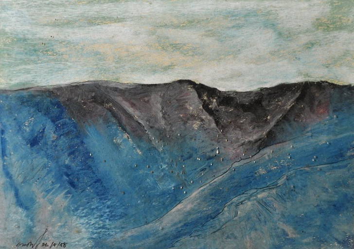 Gopal Ghose (1913 1980) Indian. A Himalayan Mountainous