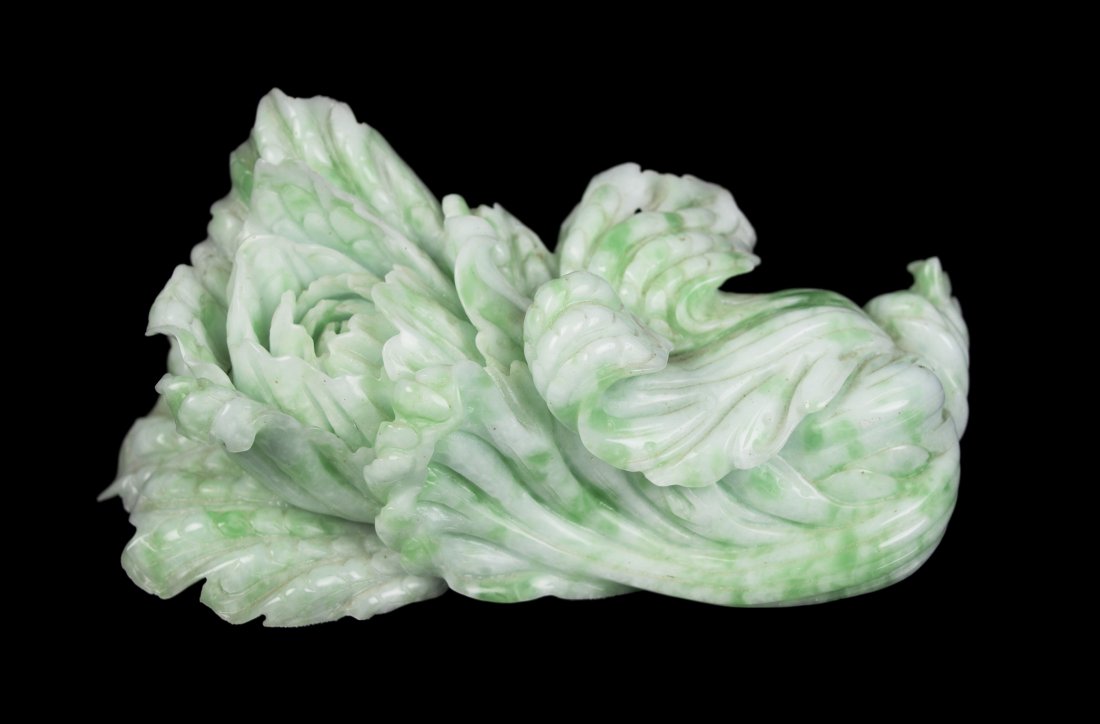 Jade Cabbage Decor Piece
