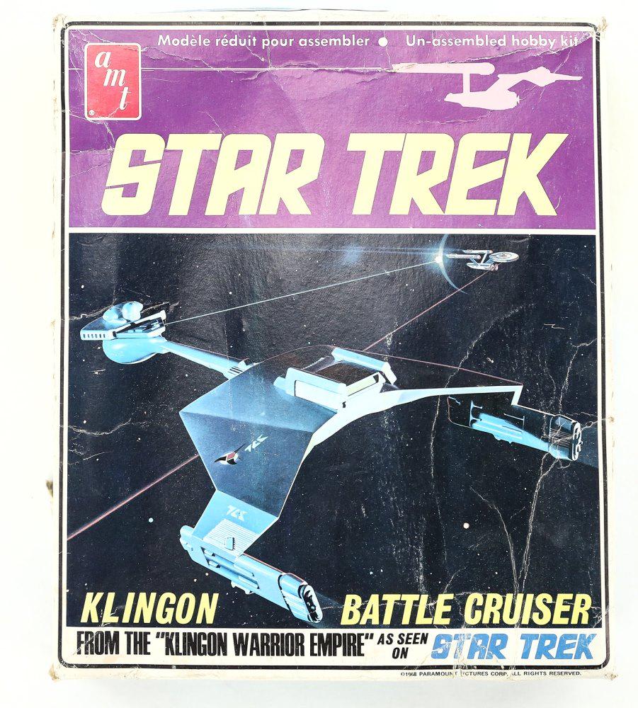 Amt Star Trek Klingon Battle Cruiser Model Kit