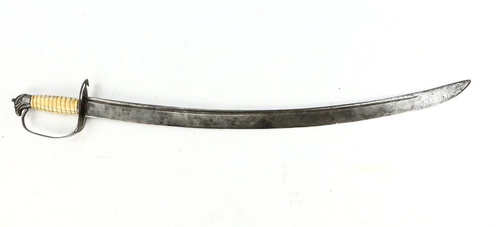 1800's Us Silver Bird Head Cavalry Saber