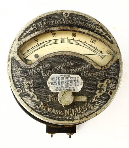 Weston Electric Voltmeter