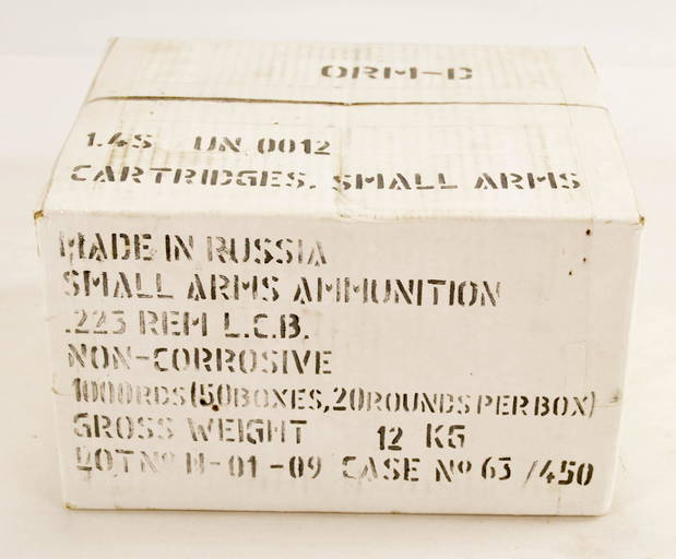 1000 Rounds Golden Tiger 223 56 Gr Fmj Ammo