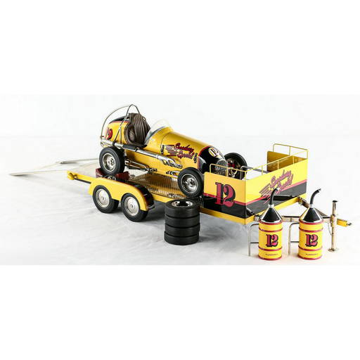Kurtis Speedway V8 60 Midget Racer/trailer Model