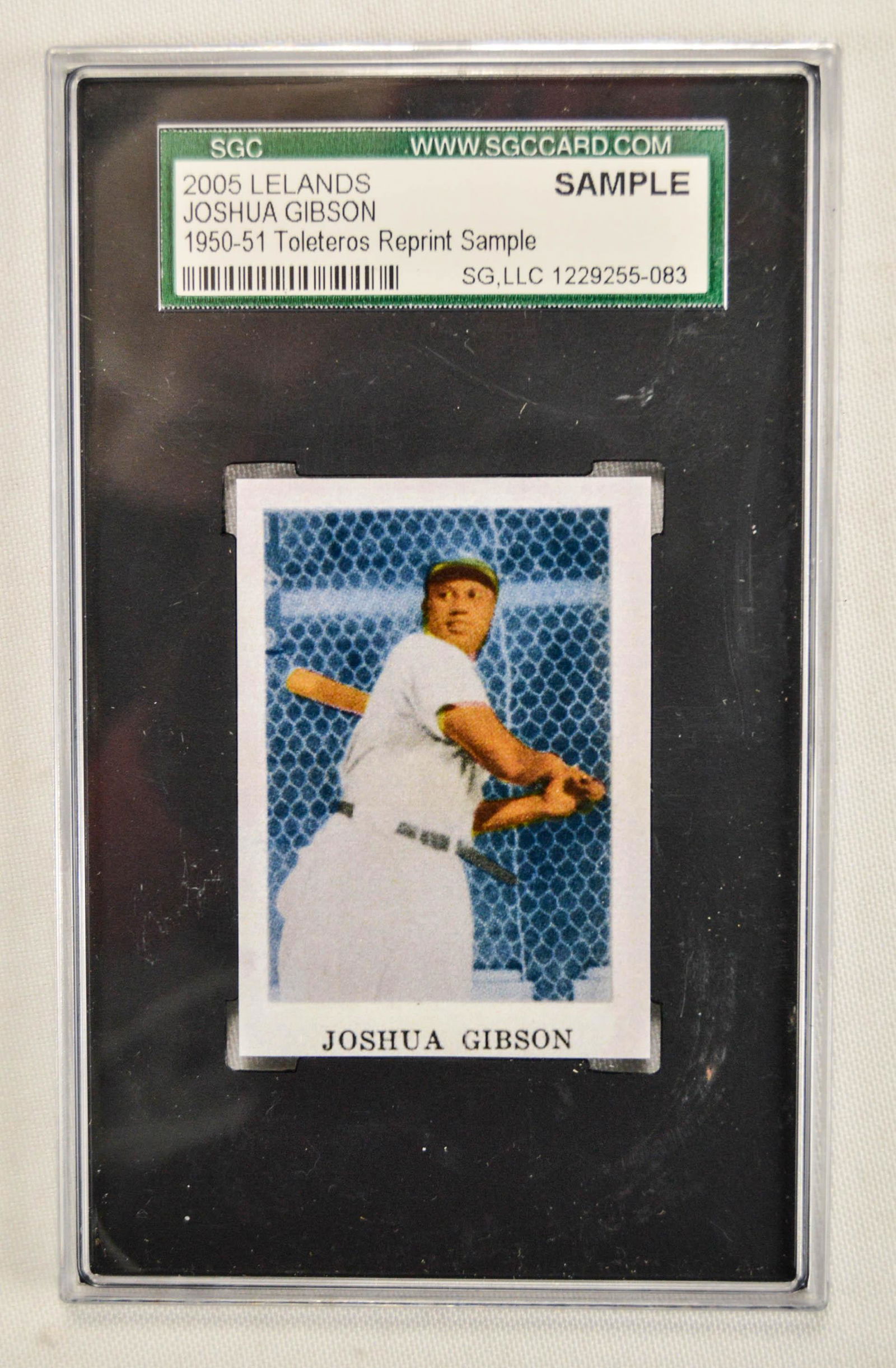Sgc 2005 Lelands Joshua Gibson Baseball Card