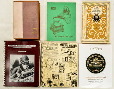 Early Phonograph Record Huge Lot