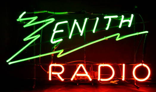 Motorola Auto Radio Neon Sign