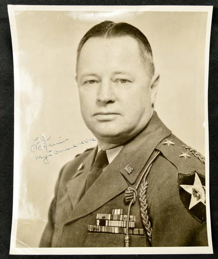 Major General Laurence Keiser Signed Photo
