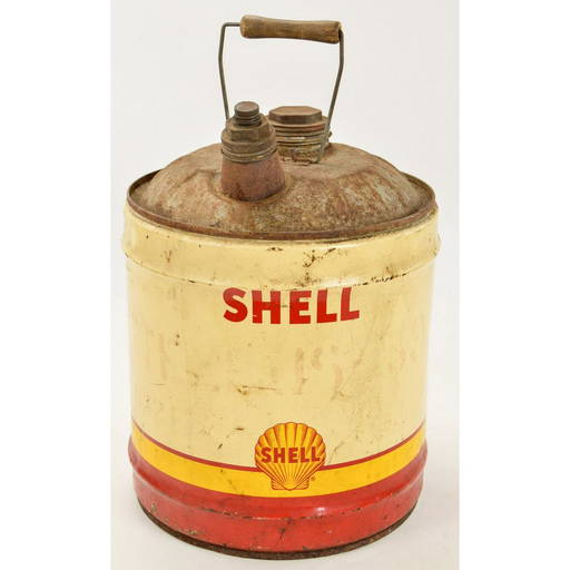 Vintage Shell Oil Can