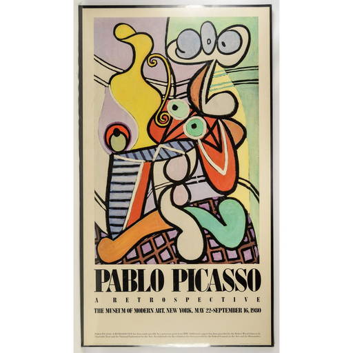 1980 Museum Of Modern Art Picasso Poster