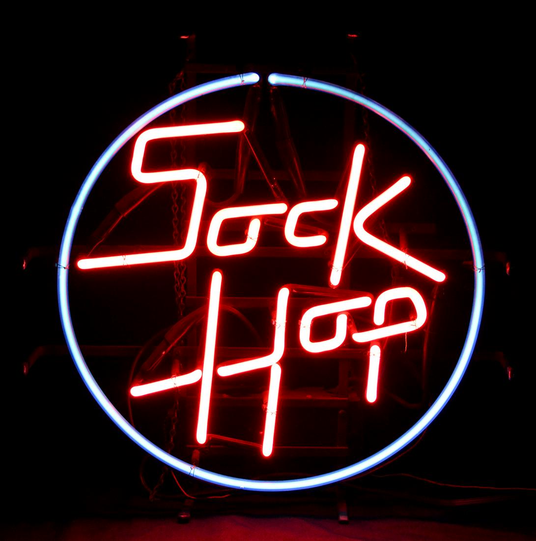 Sock Hop Neon Sign