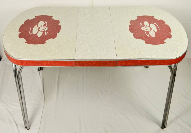 1950's Chrome & Formica Kitchen Table