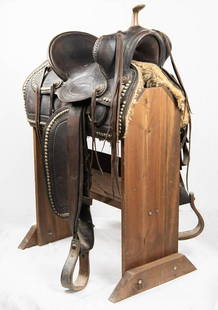 Vintage Western Saddle