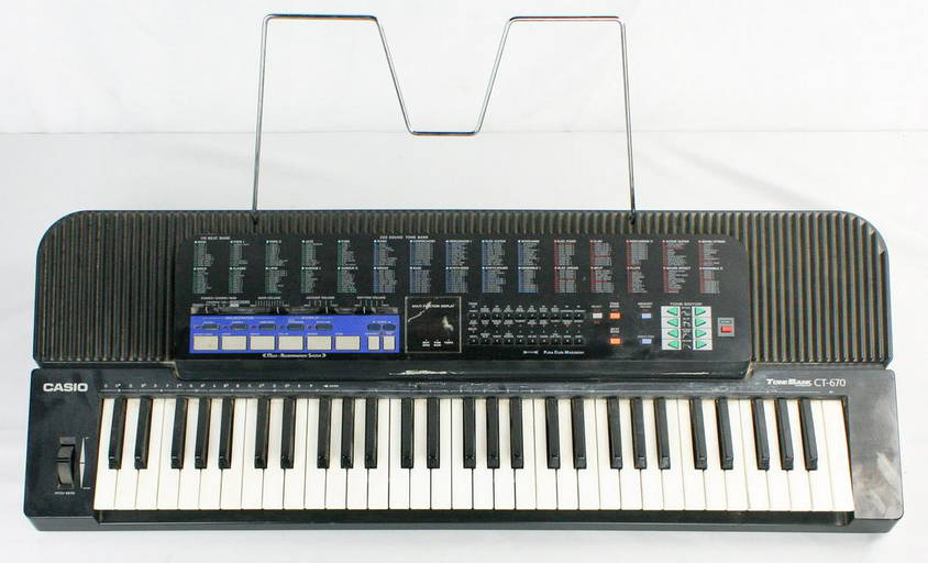 Casio Tonebank Ct 670 Keyboard