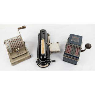 Vintage Paymaster Check Writing Machine