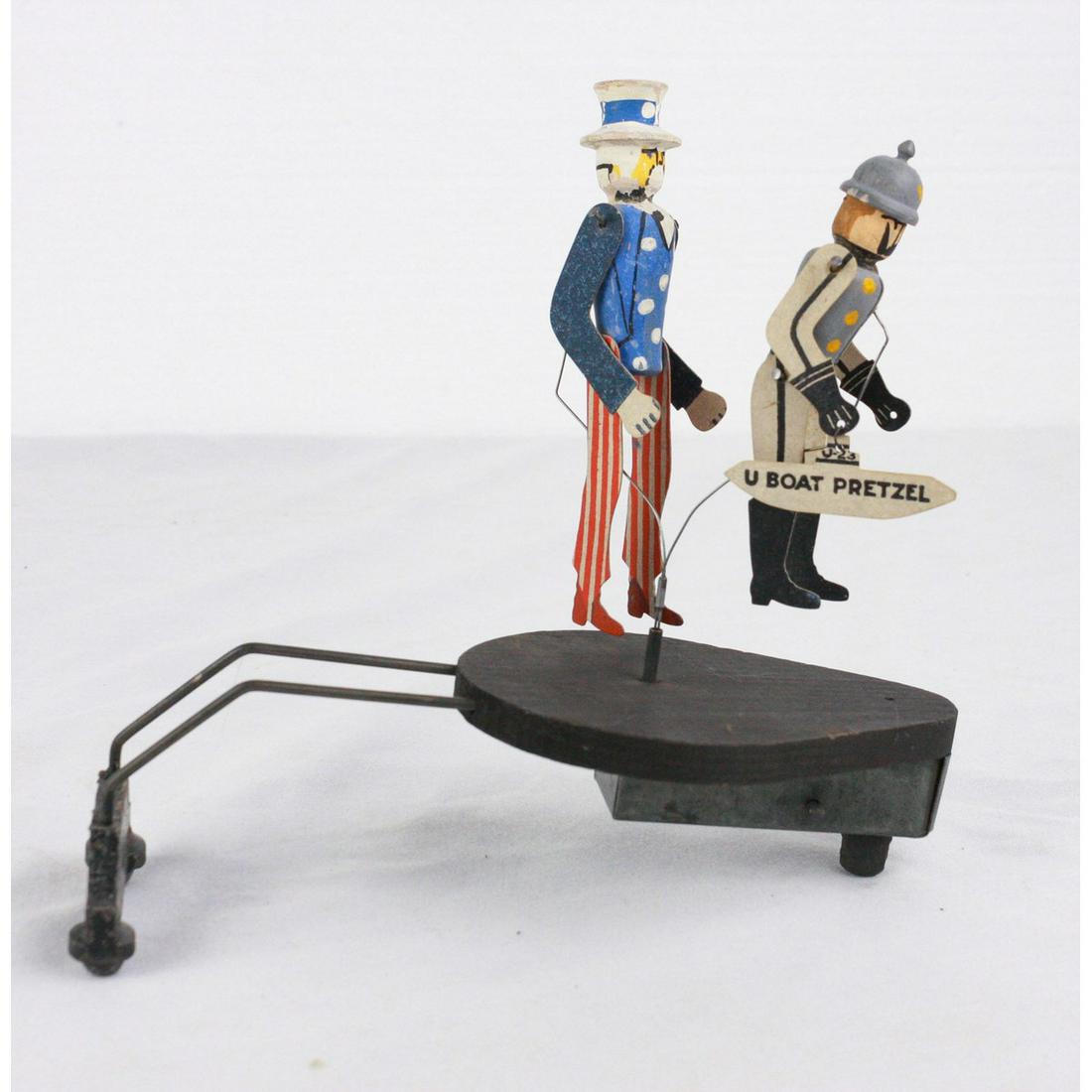 Uncle Sam & Kaiser Dancing Phonograph Toy