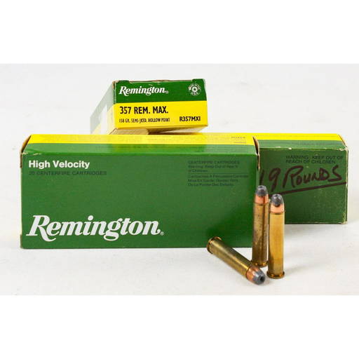 59 Rounds Of .357 Remington Maximum Ammo
