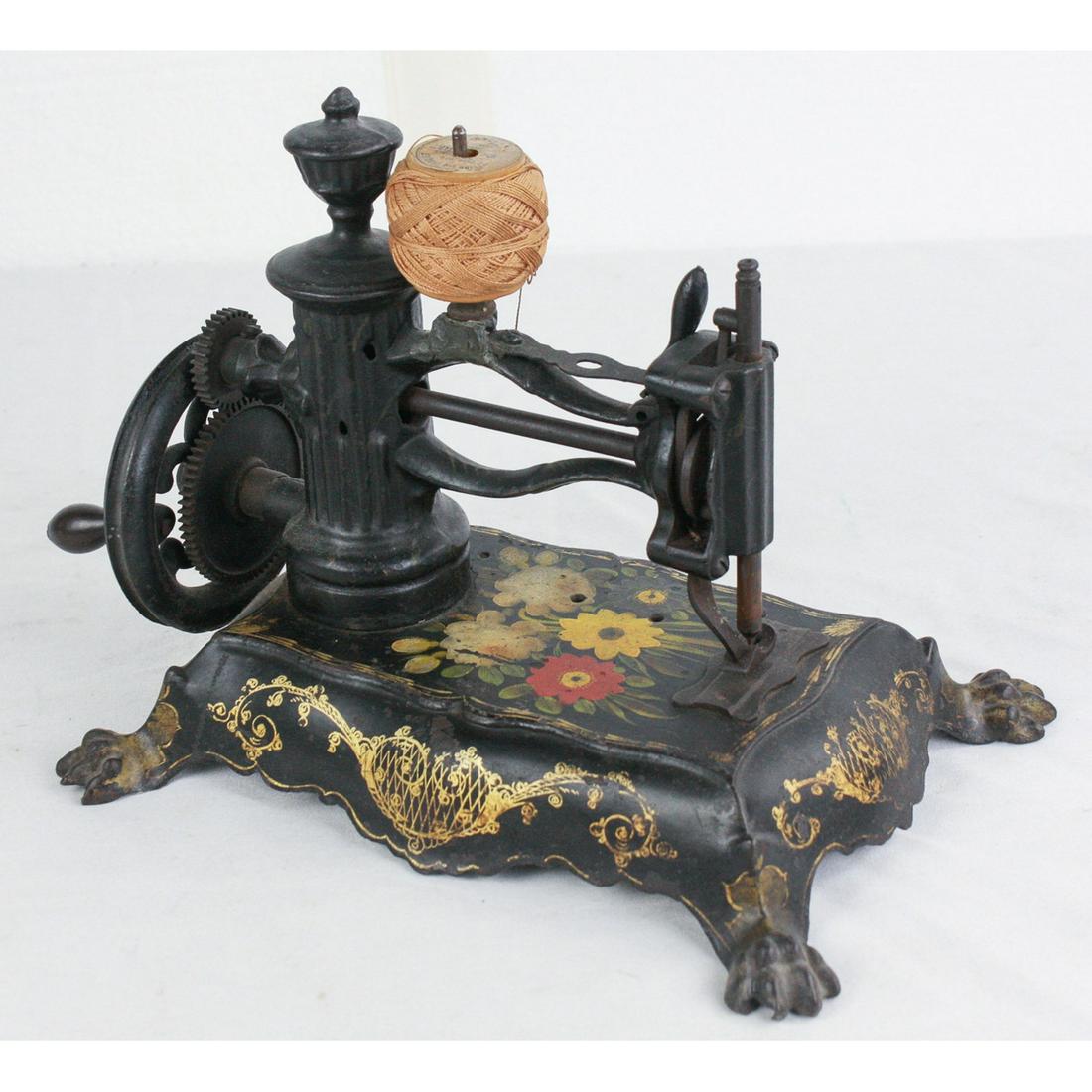 Antique Shaw & Clark Fire Hydrant Monitor Sewing Machine