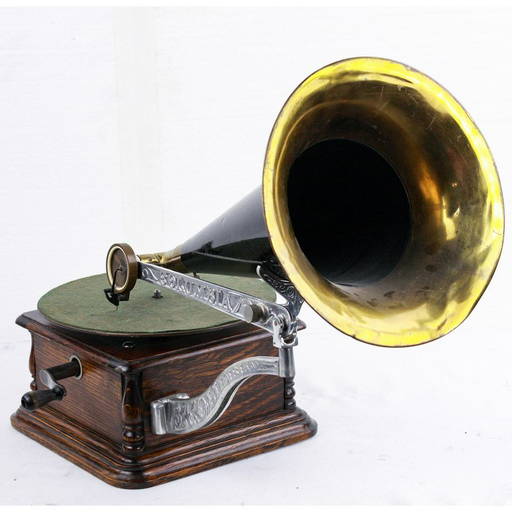 Columbia Aj 3rd Style Disc Horn Phonograph