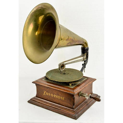 Zon O Phone Rear Mount Disc Horn Phonograph