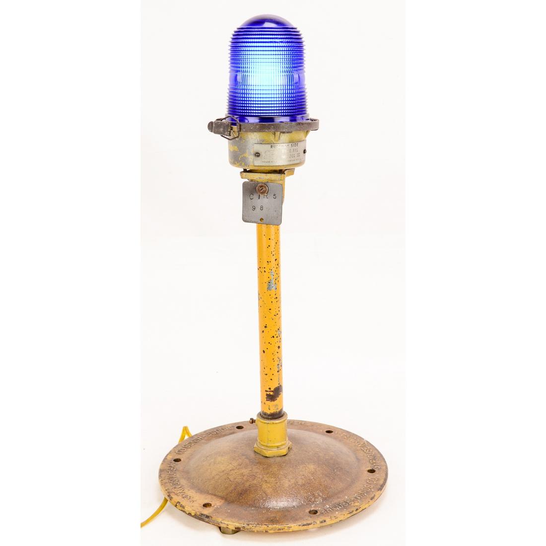 1940's Vintage Airport Runway Light