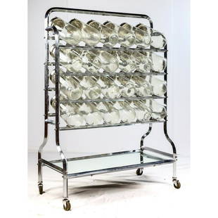 Country Store 24 Jar Candy Display Rack