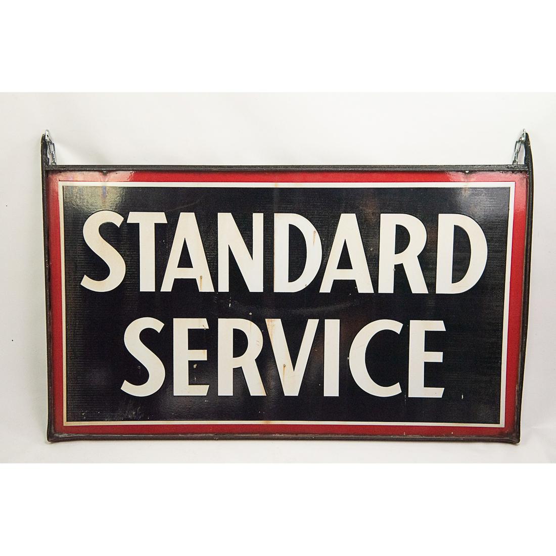 Original "standard Oil Service" Porcelain Sign