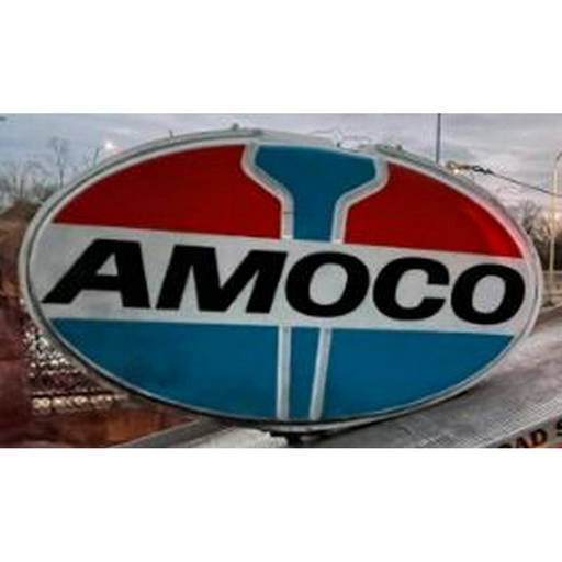 Amoco Gas Station Sign - Jun 03, 2022 | Donley Auctions in IL