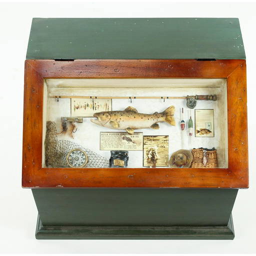 Fishing Memorabilia Display Storage Shadow Box - Jul 23, 2022 | Donley ...