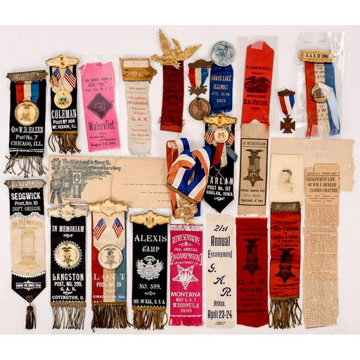 GAR Grand Army of the Republic Encampment Ribbons - Jul 24, 2022 ...
