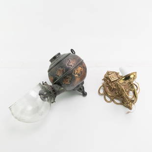 Rare Ripley & Co. Marriage Oil Lamp