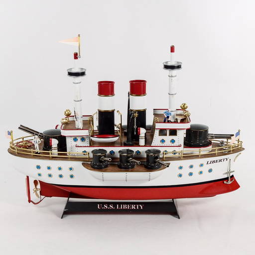 Uss Liberty Retro 1 2 3 123 Battleship Retired