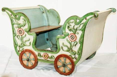 Carousel Chariot From Lakemont Park, Altoona, Pe