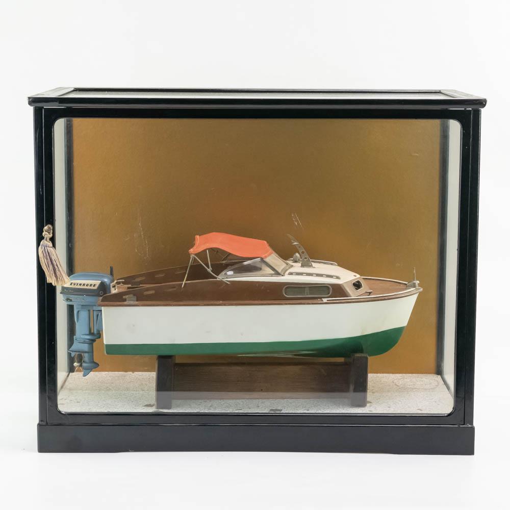 Vintage Toy Model Cabin Cruiser Japan