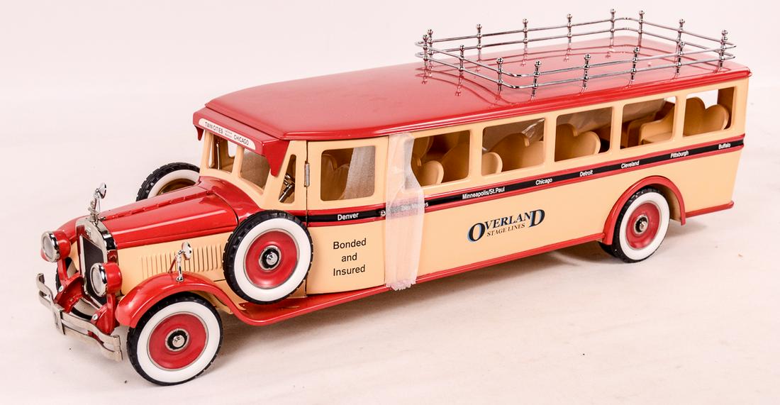 Retro 1 2 3 123 Overland Tour Bus