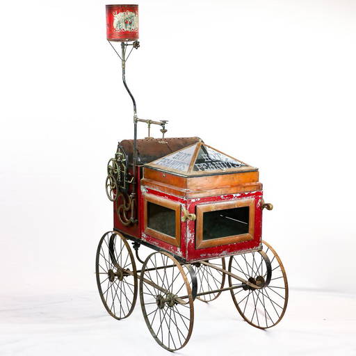 Kingery Mfg Co. Peanut Roaster Cart