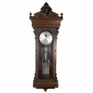 Gingerbread Wall Regulator Clock - Jun 25, 2020 | Bodnar's Auction ...