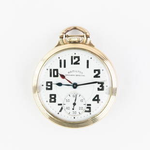 Hamilton 992 "dual Time Zone" Pocket Watch