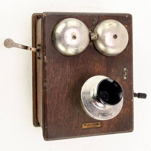 Western Electric 323 Wall Oak Telephone Box