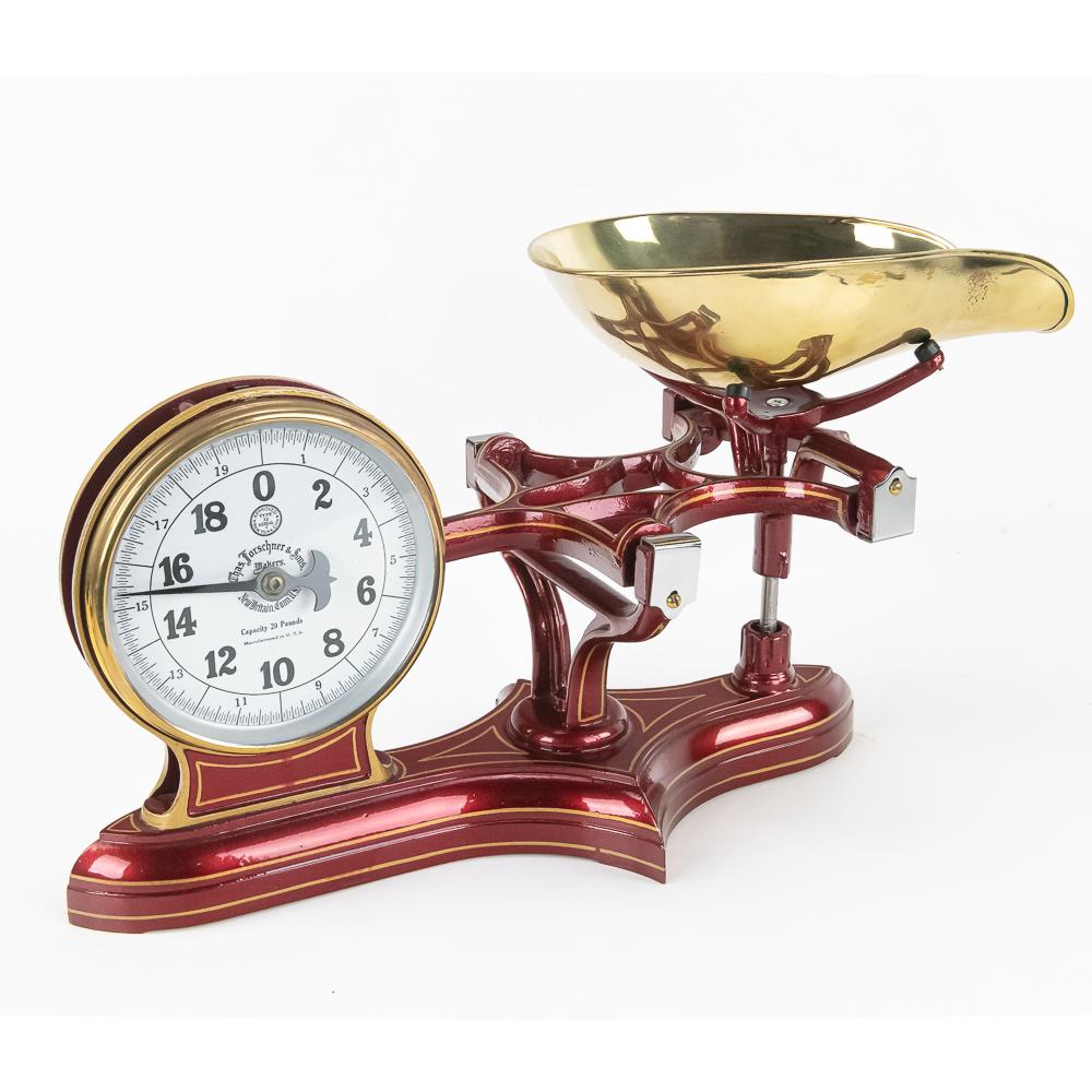 Restored Chas. Forschner & Sons Scale