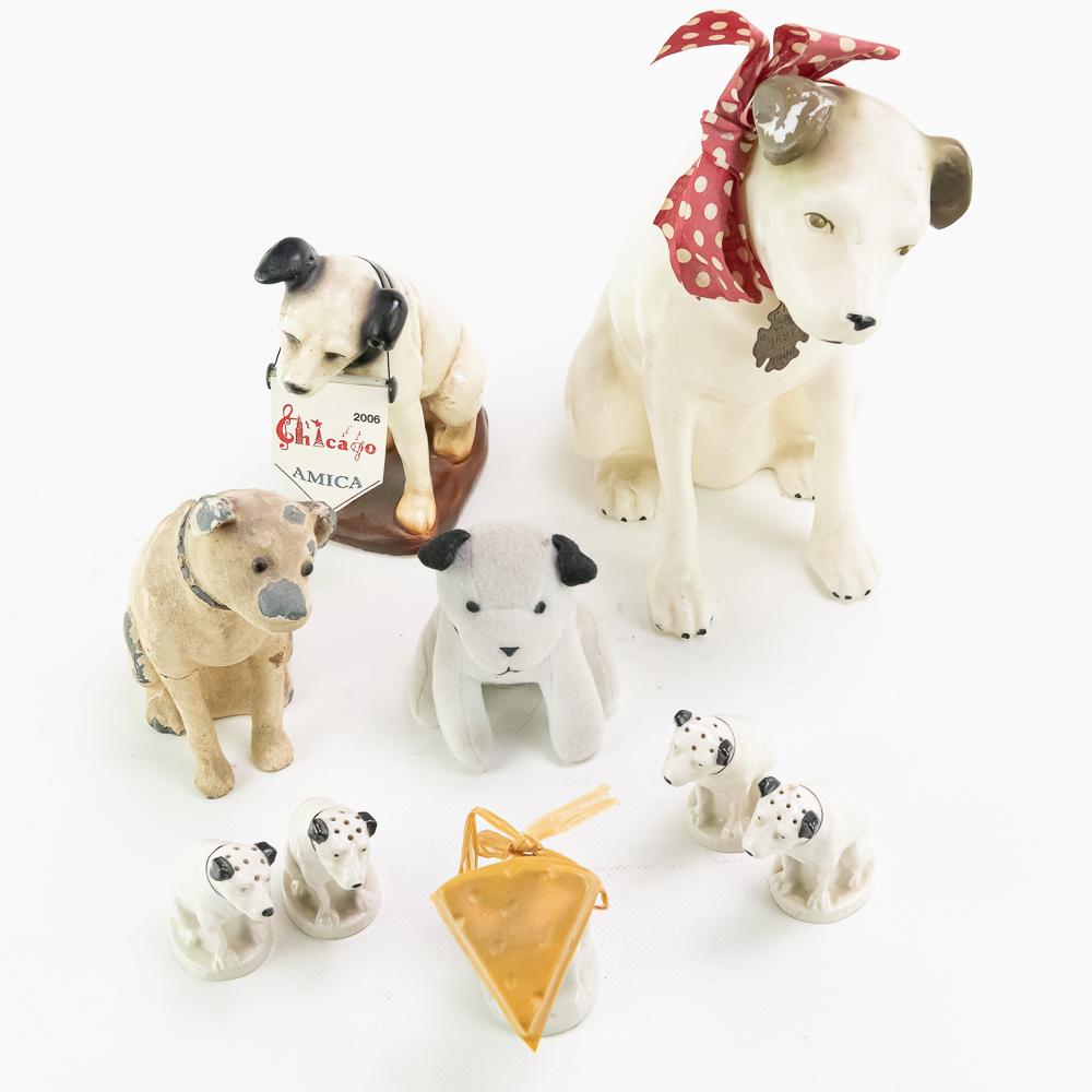 Lot Of Nipper Dogs Auction