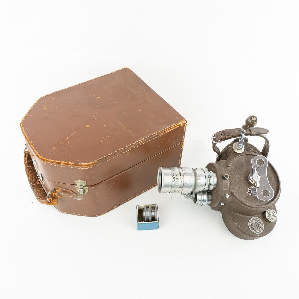Bell & Howell Filmo 70 De Movie Camera Auction