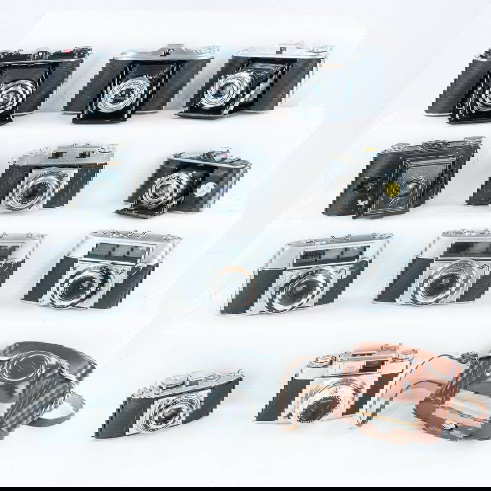 10 Agfa Cameras Auction