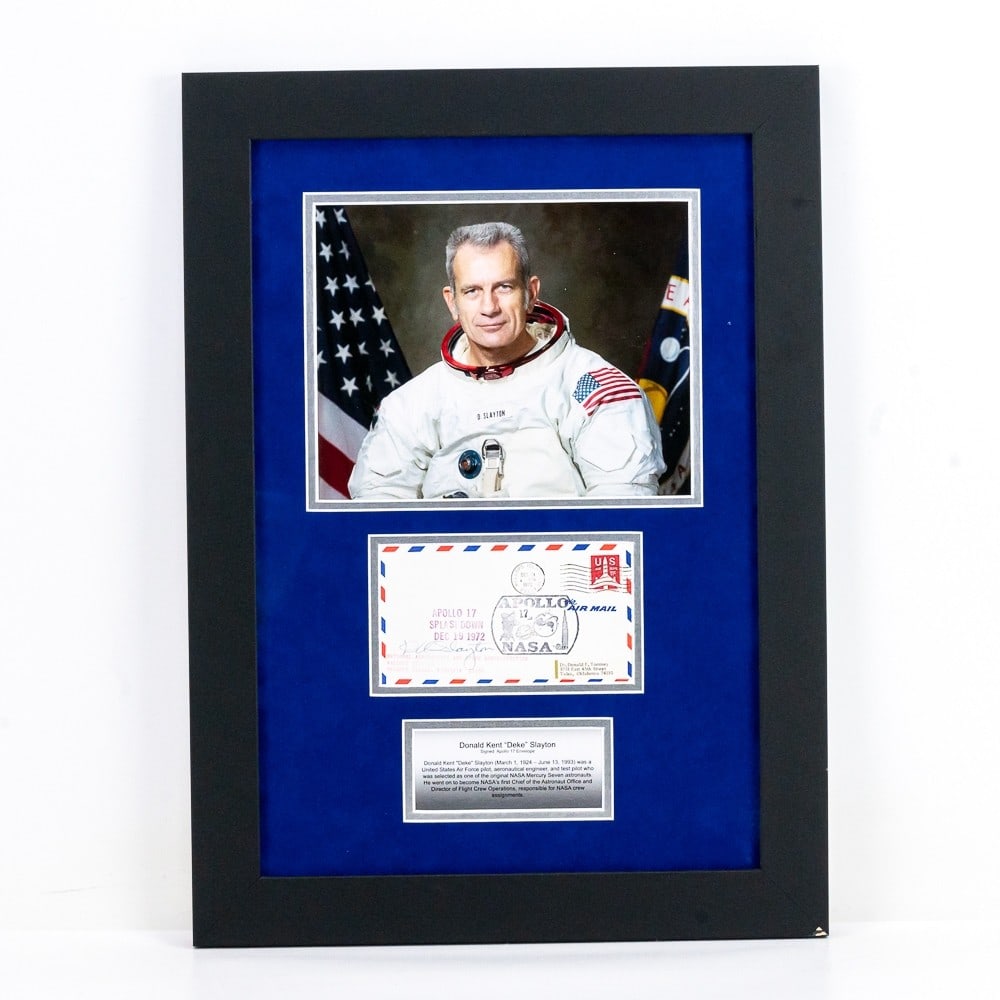 Donald Kent "deke" Slayton Signature Auction