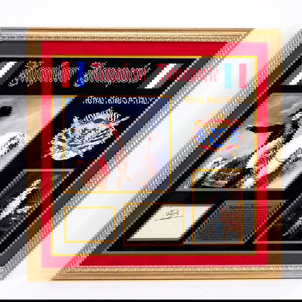 Napoleon Bonaparte Images And Signature Auction